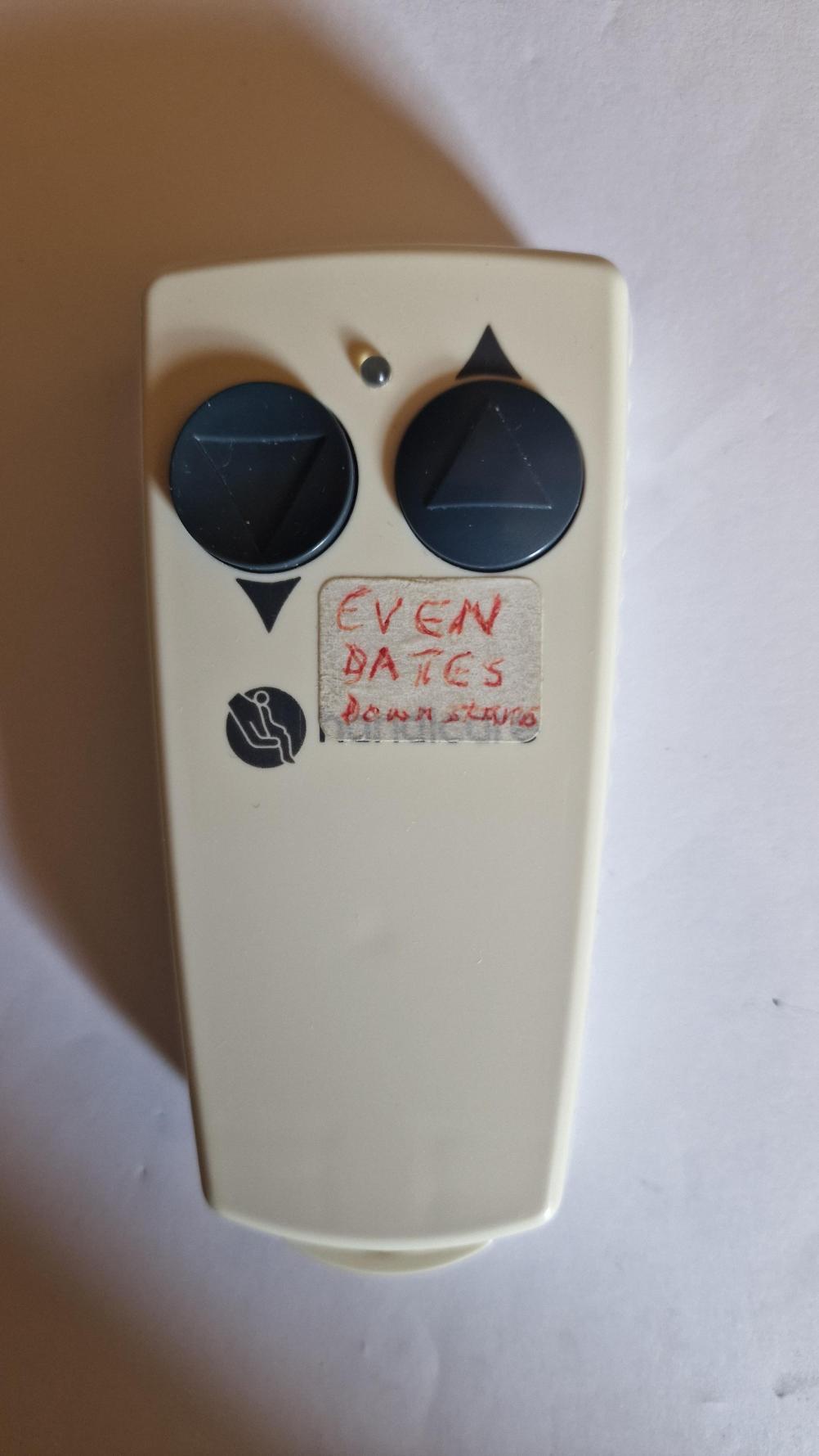 Companion / Handicare Remote Control Repair Companion / Handicare Remote Control Repair